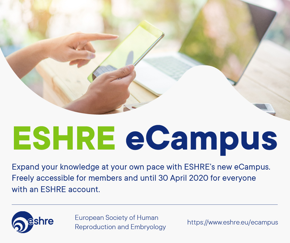 Calendar ESHRE Webinars