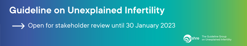 ESHRE Guideline Management of unexplained infertility